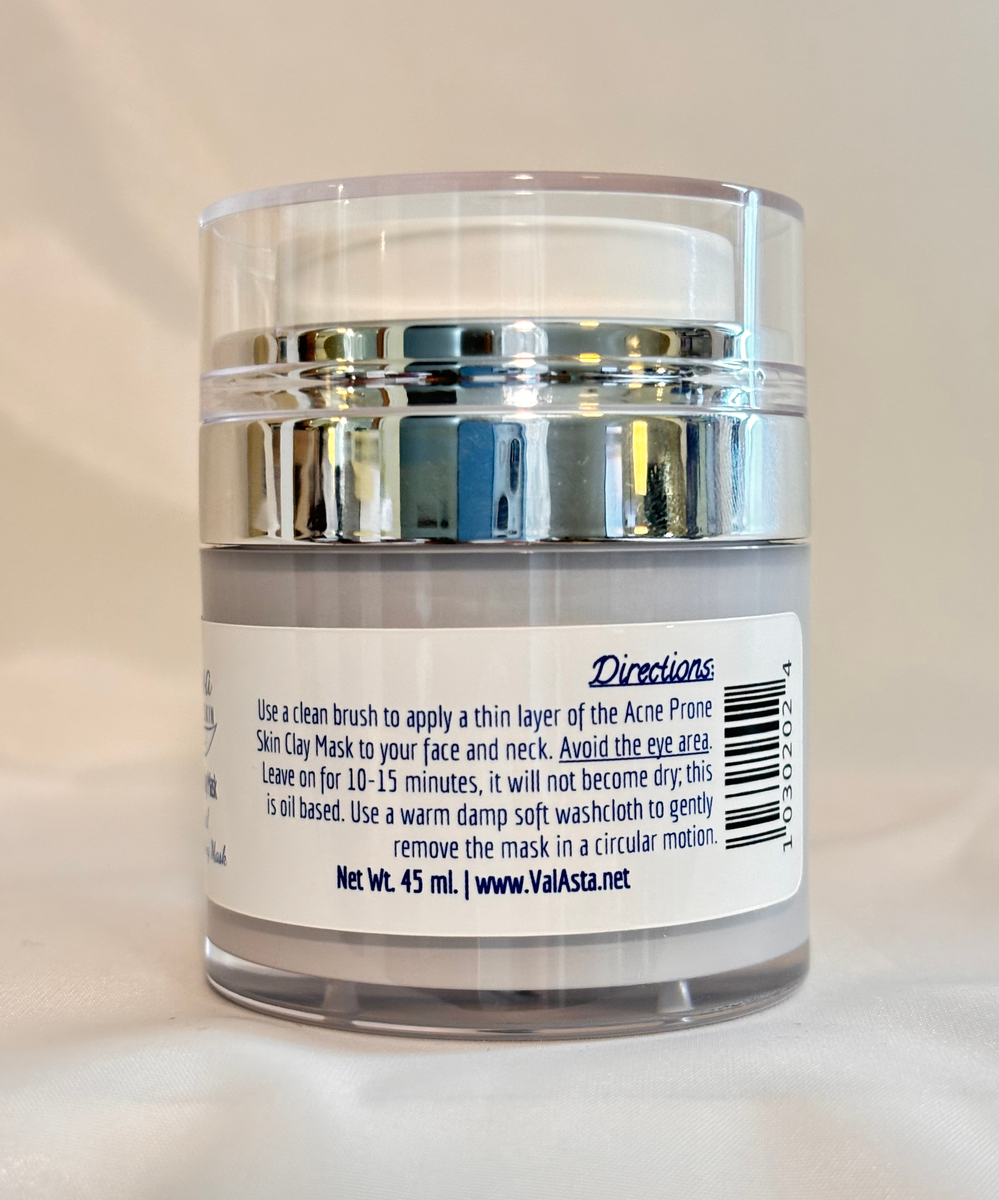 Innova Essential Skin Acne Prone Skin Clay Mask 45ml - Boar Hair Brush ...