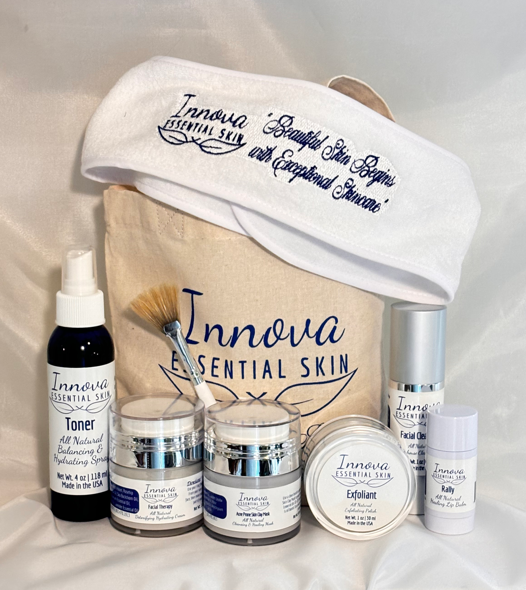 Innova Essential Skin Acne Prone Skin Clay Mask Gift Set – ValAsta LLC