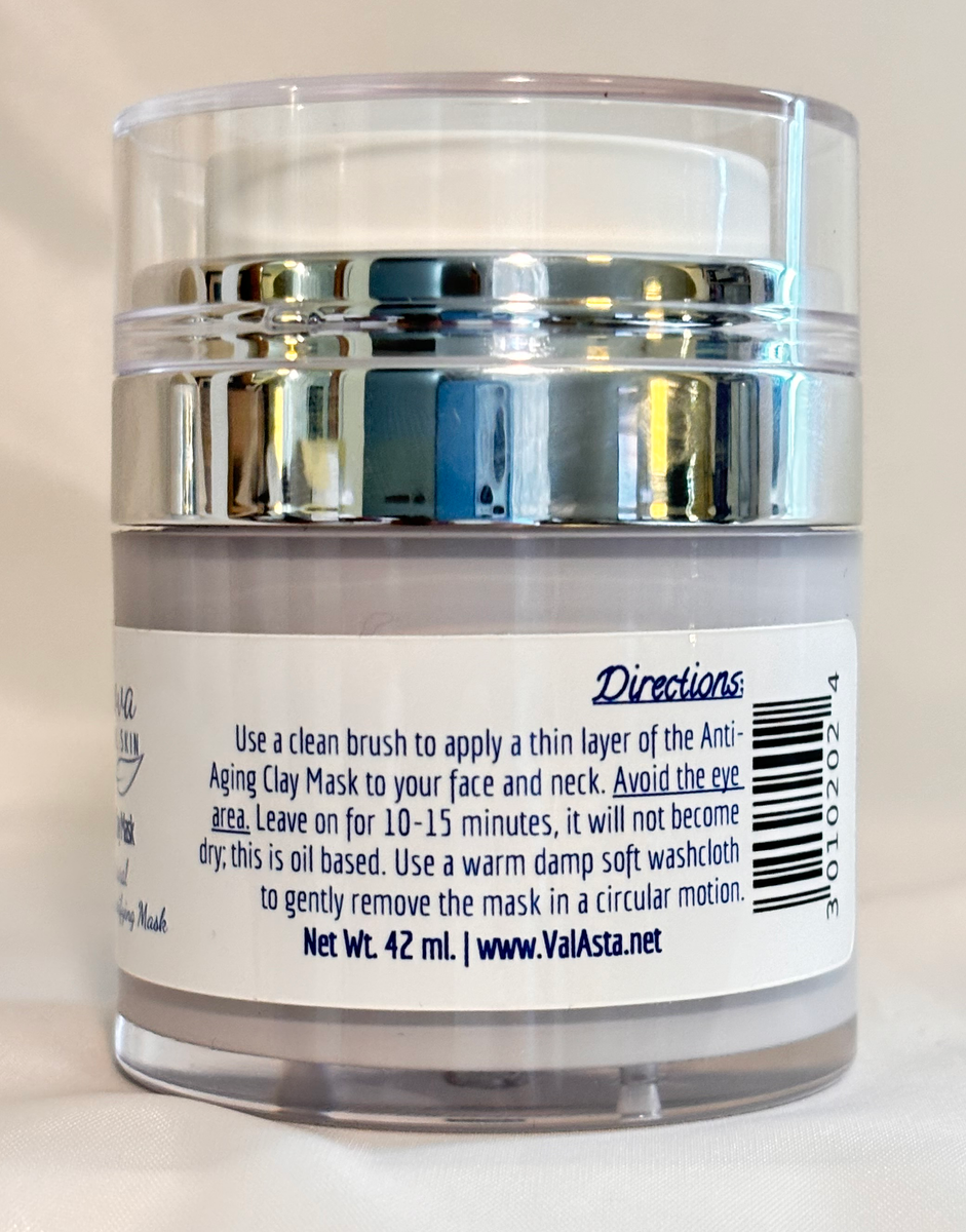 Innova Essential Skin Anti-Aging Clay Mask 42ml - Boar Hair Brush Sold ...