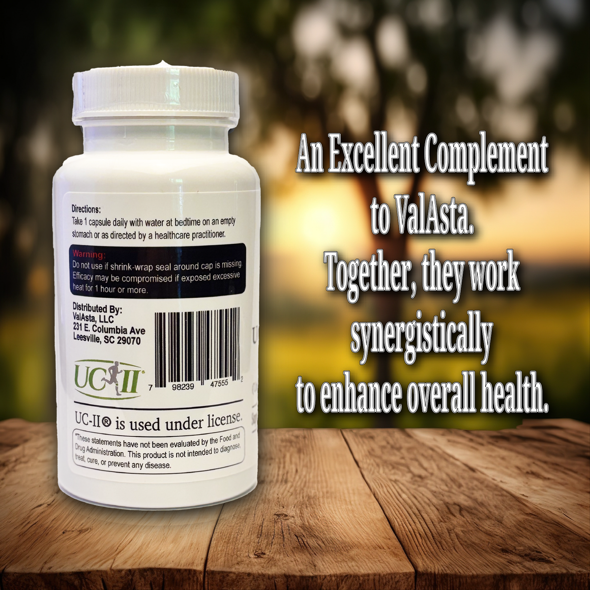 UC-II® Collagen - 60 Capsules – ValAsta LLC