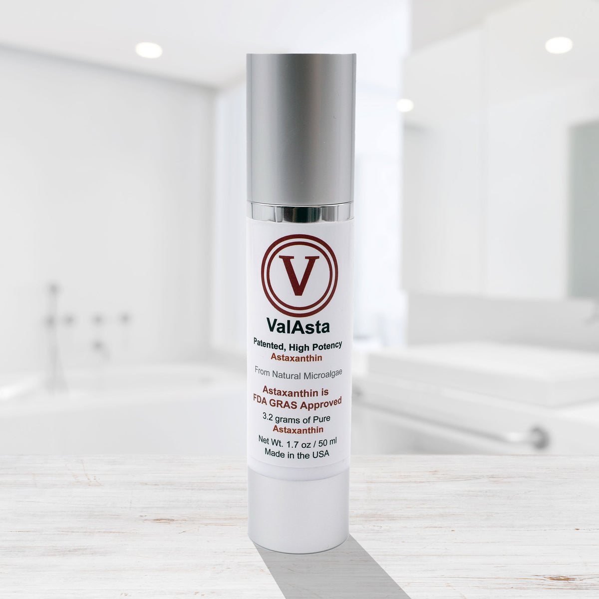 ValAsta Liquid Astaxanthin with OLIVE Oil 50mL - Certified Kosher Pare ...